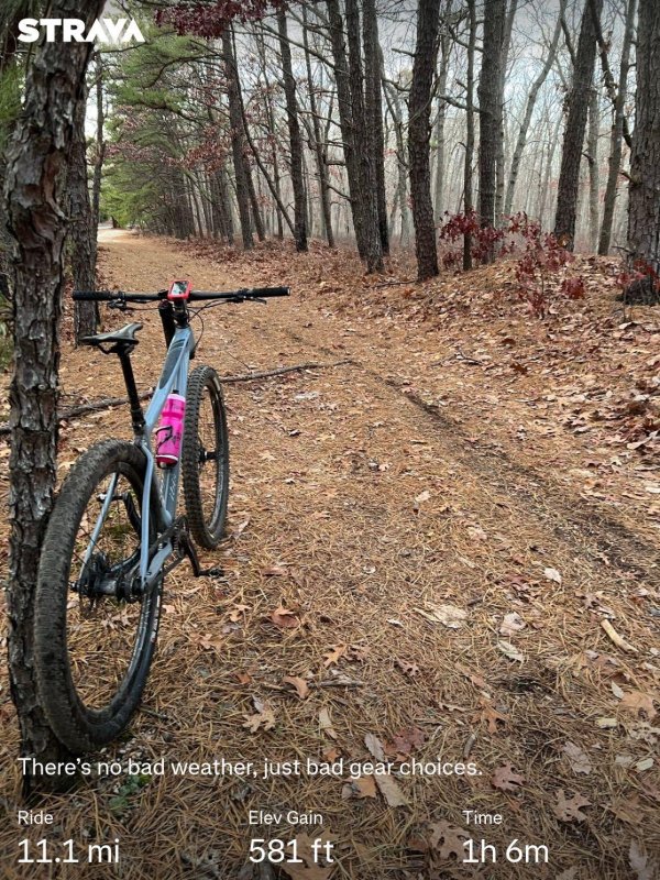 The Not BIYF January Ride Thread | mtbNJ.com